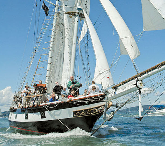 Tall Ship Cannon Fire Injures Two | The Log