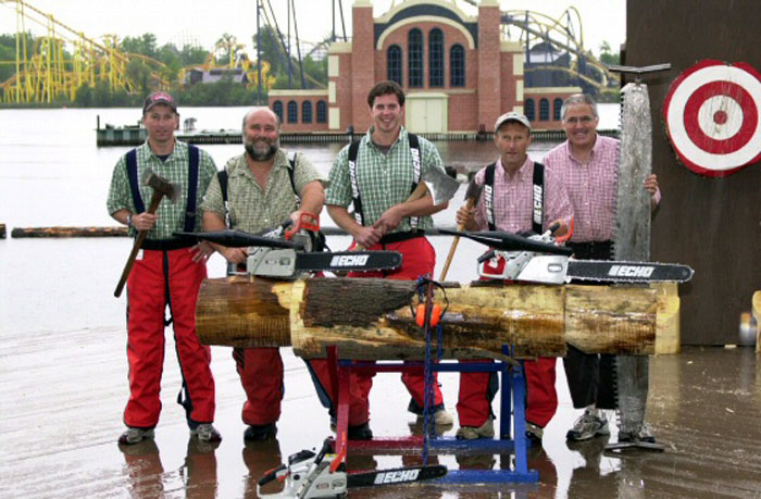 See Paul Bunyan Lumberjack Show at Del Mar | The Log