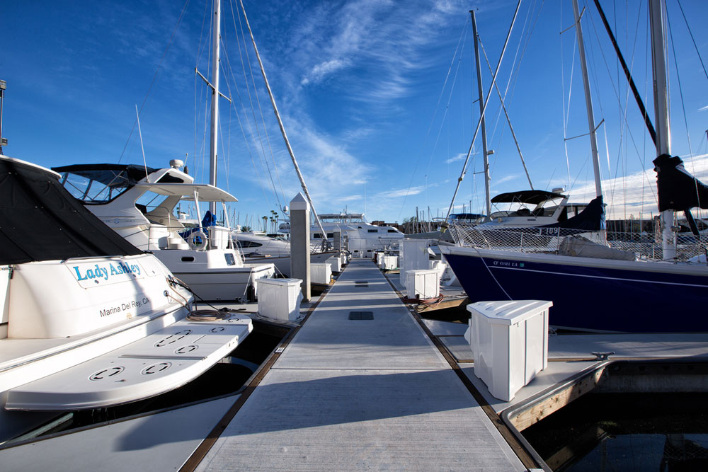 New docks and waterside promenade at Marina City Club Marina | The Log