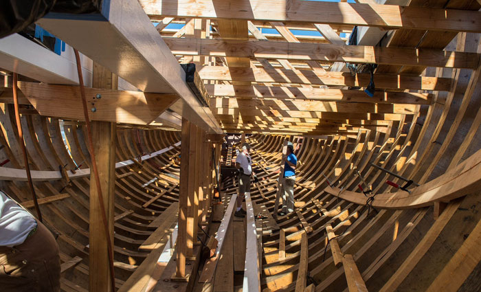 Ancient Mariners & Museum Host Ship-Building Day | The Log